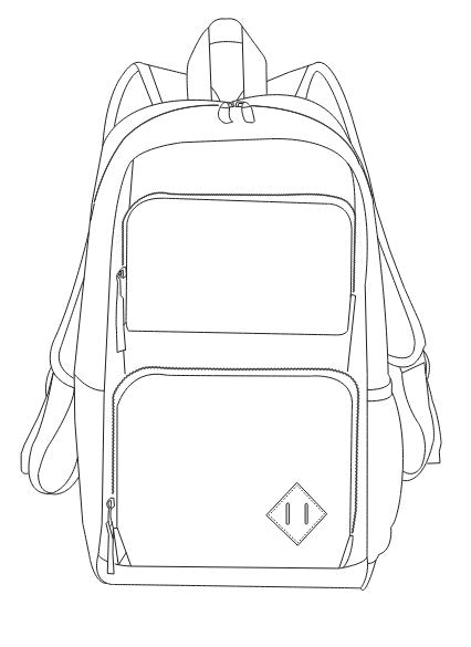 Graphite Deluxe 15" 22L Computer Backpack